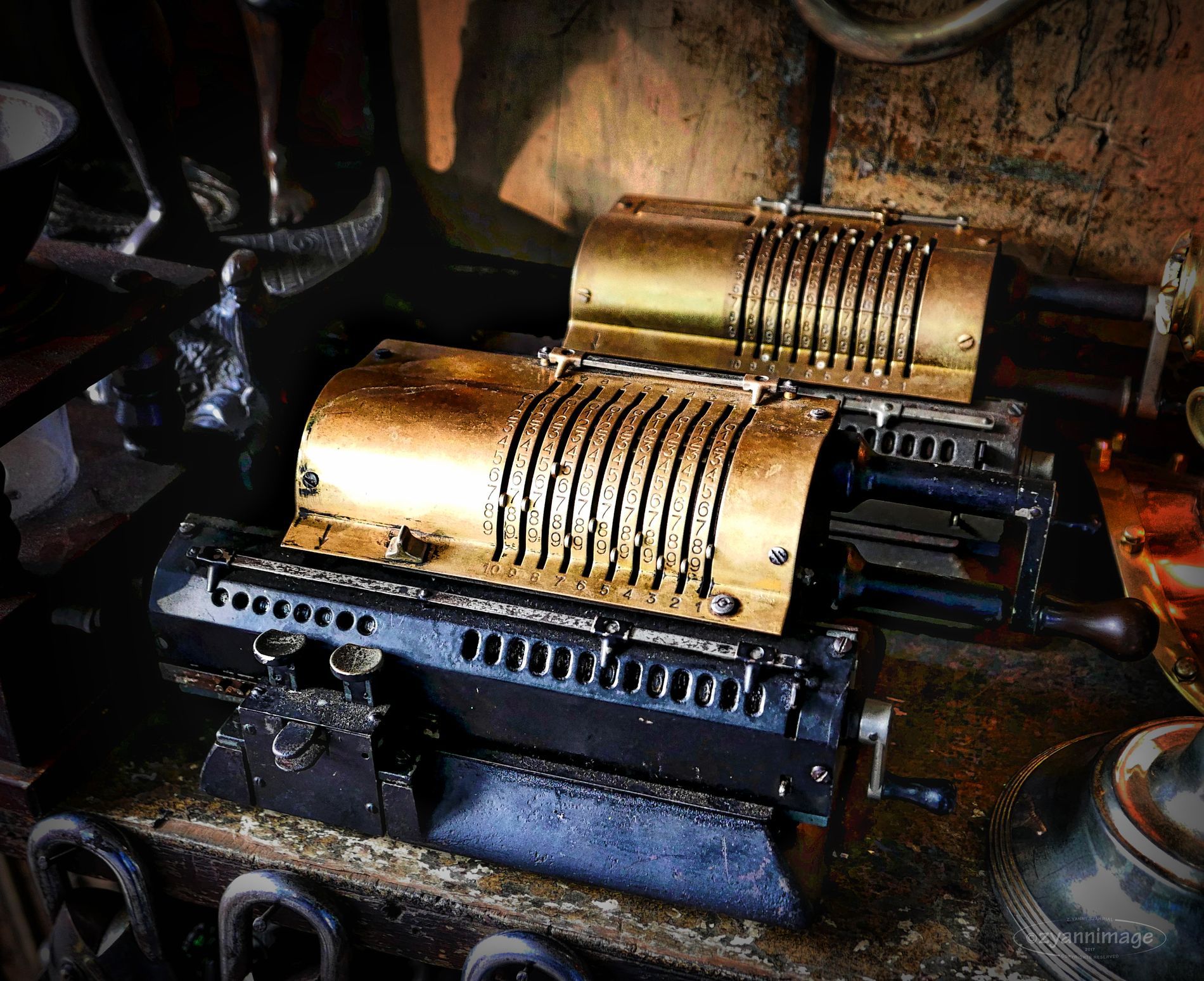 Old Counting Machine by ZY Sjahrial