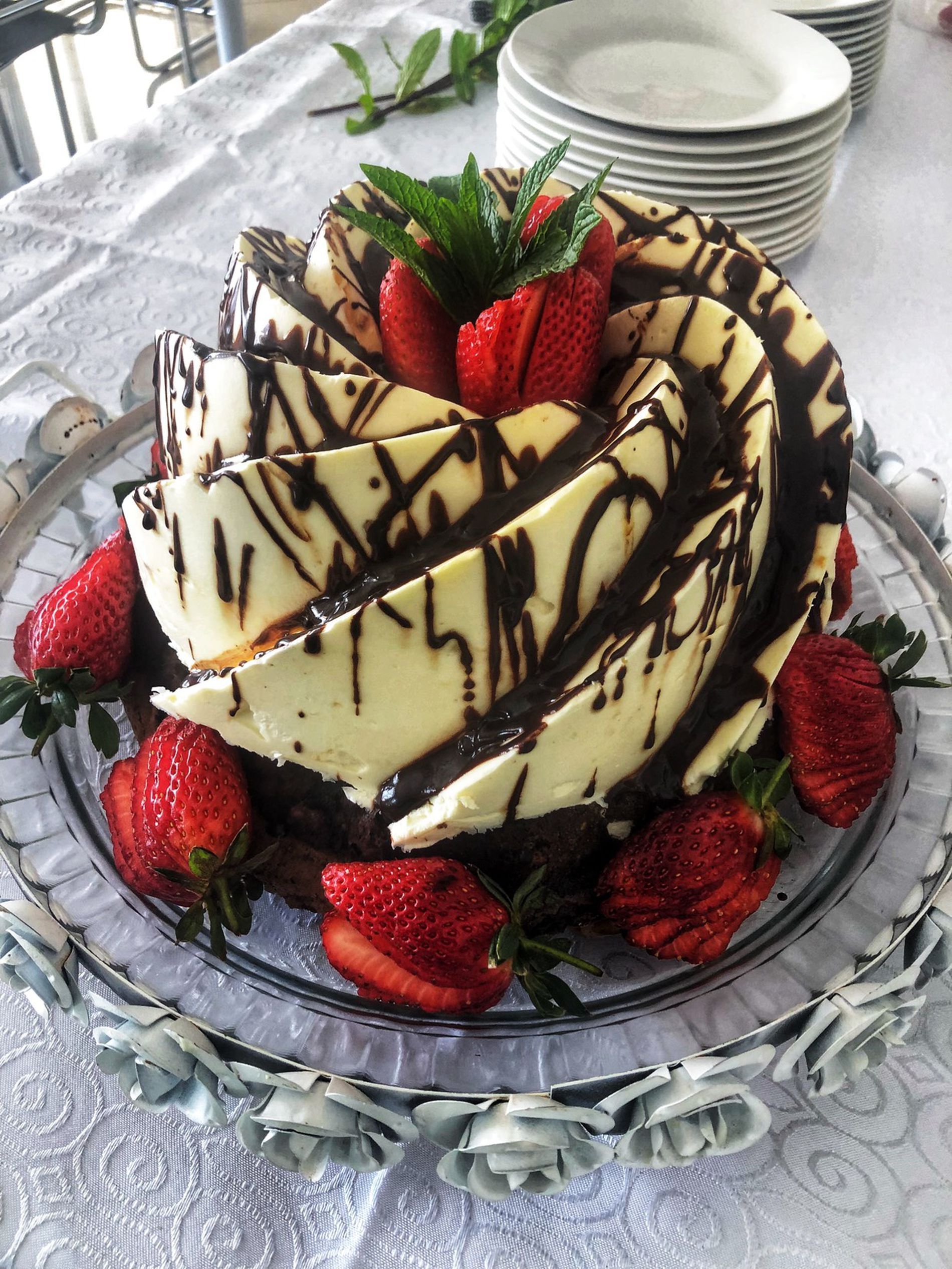 Picasso chocolate fudge cake by Ançoisè Venter