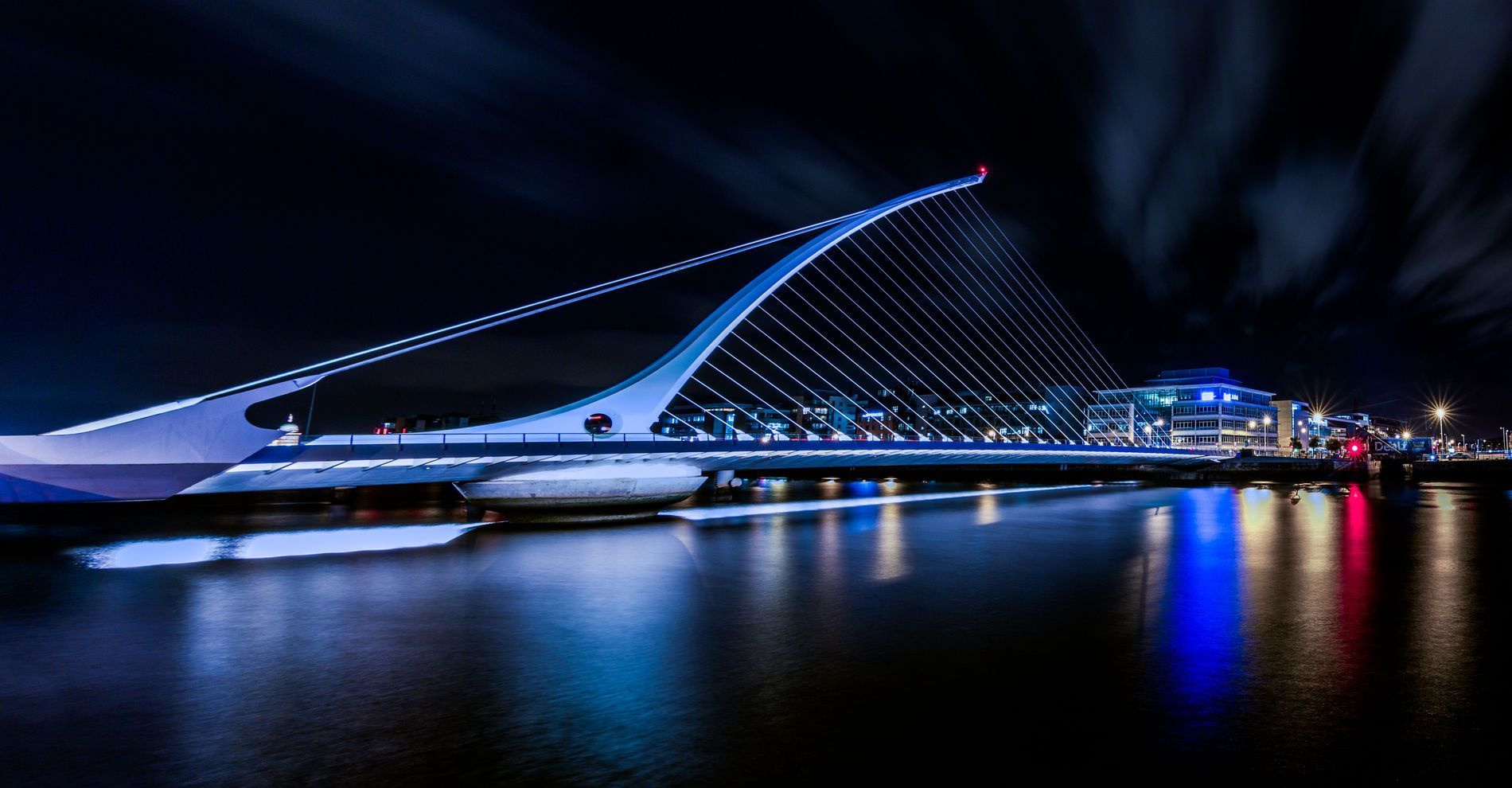 Samuel Beckett Bridge in Dublin by Thomas Henn