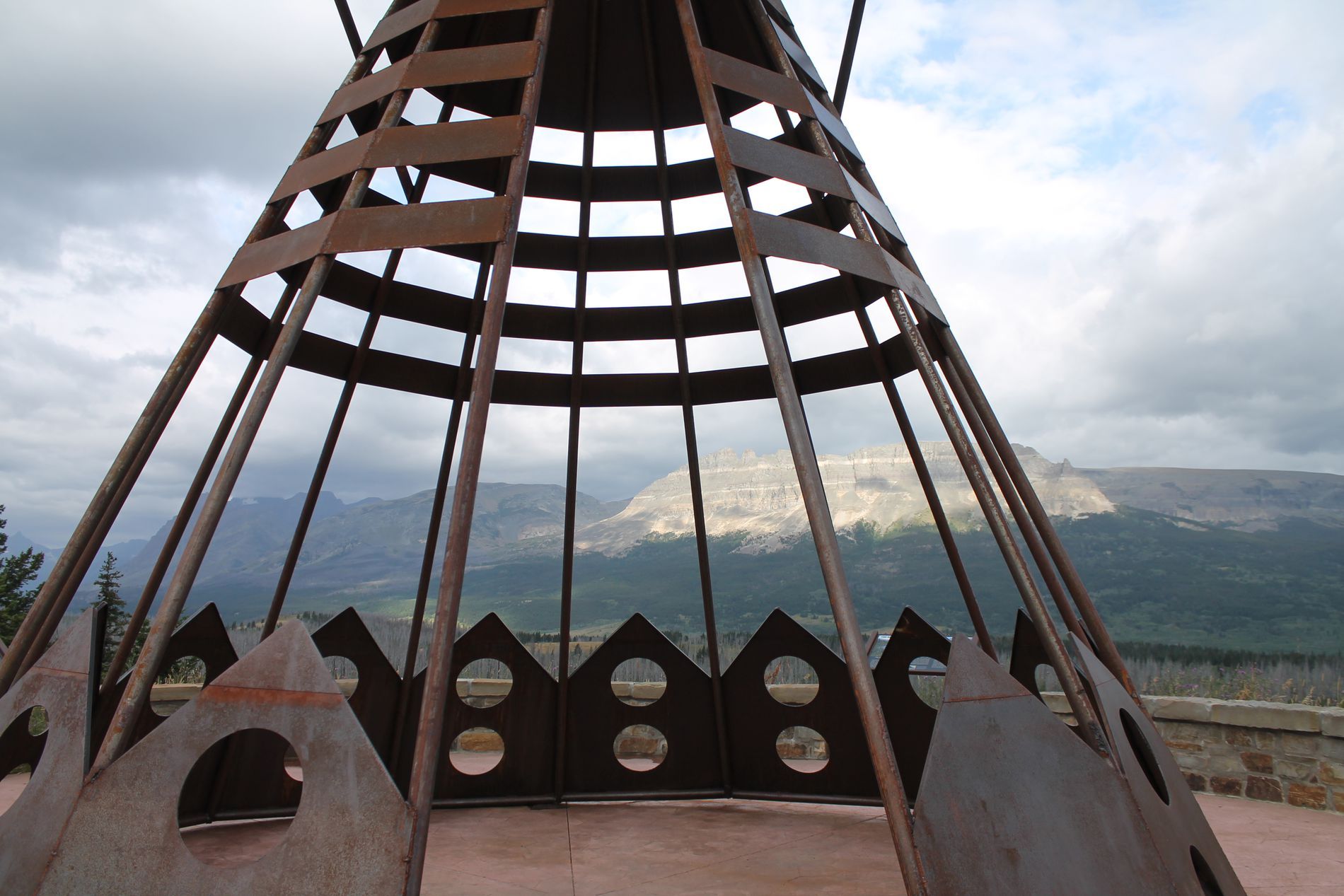 Metal Teepee by Mr Ramsbacher