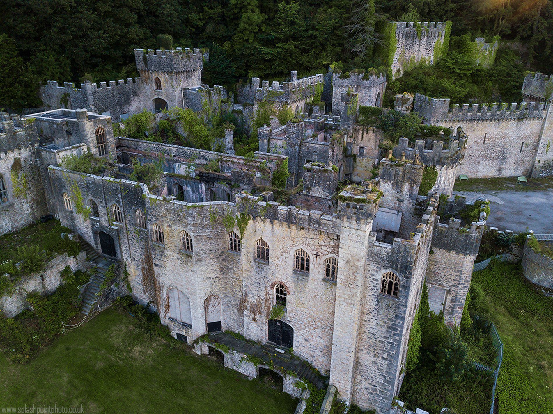 Gwrych Castle North Wales by @splashpointphoto Russ-Tierney