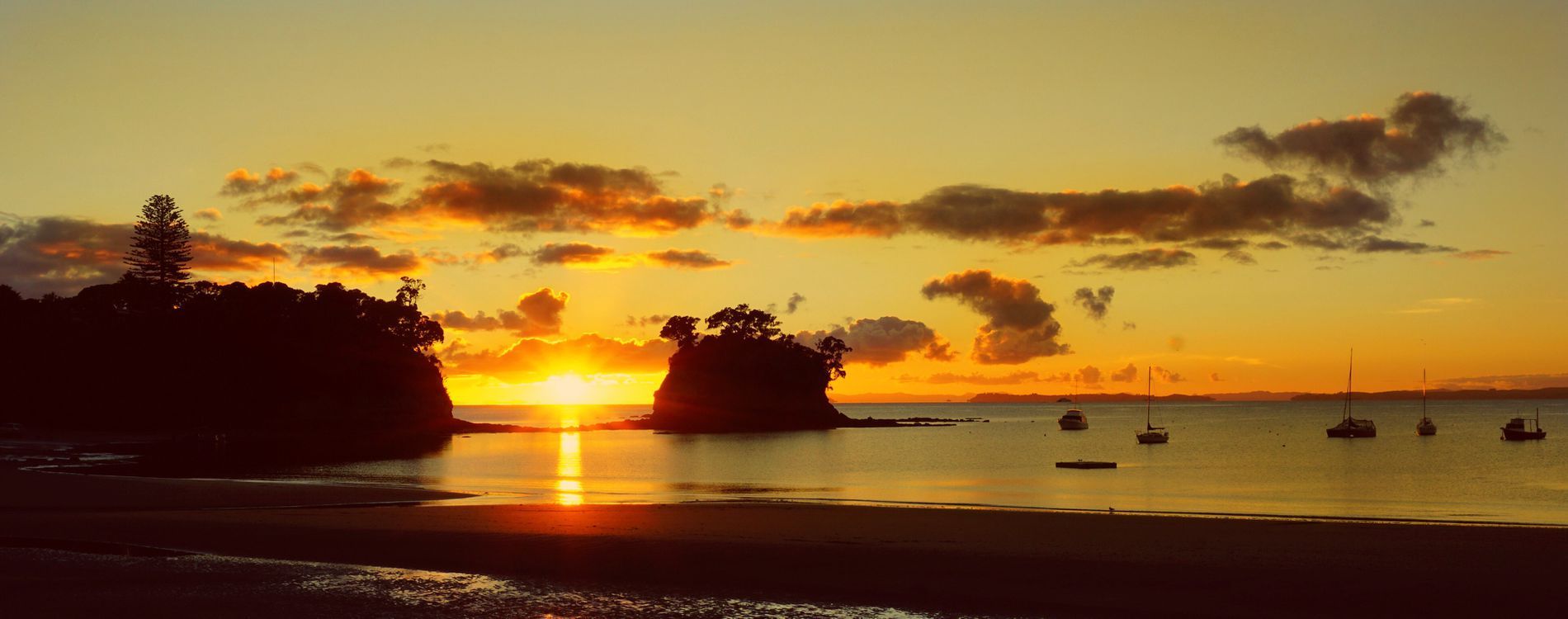 Waiake Beach, Torbay, Auckland NZ by Karl Smith