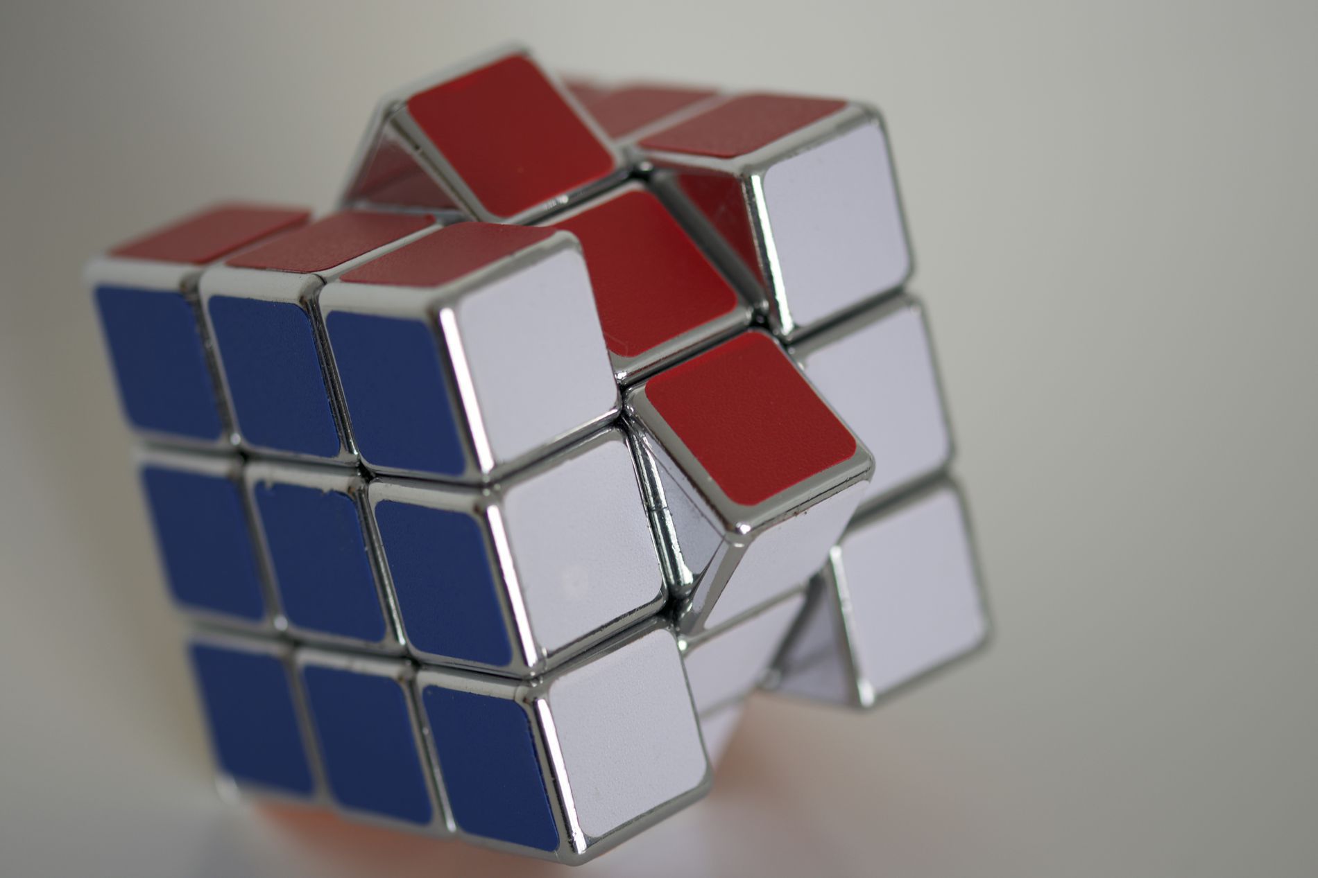 Metal Rubik''s Cube by Ivan Németh