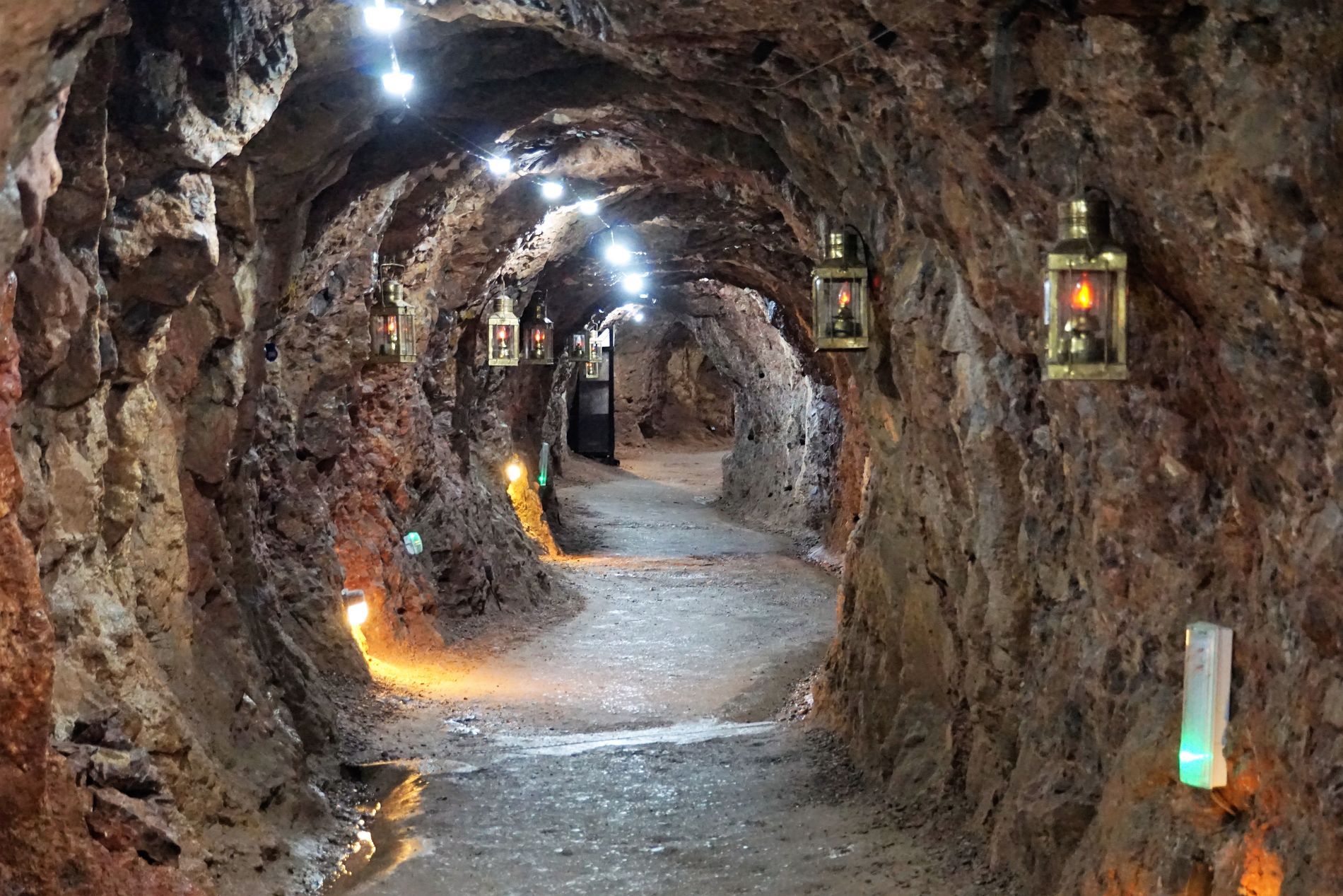 Wookey Hole Caves by William J Davis