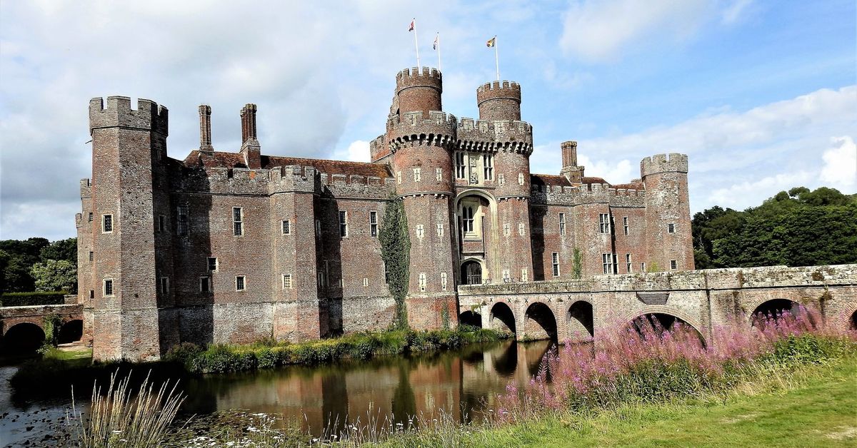 Herstmonceux Castle 15th century by Rick Wilkinson